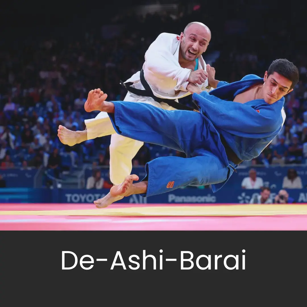 De-Ashi-Barai: Uitdagende Timing, Judo Techniek - Sportschool Herbert Ede